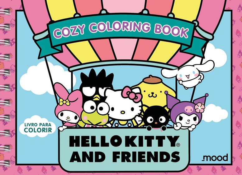Livro - Hello Kitty And Friends - Cozy Coloring Book - Livros de ...