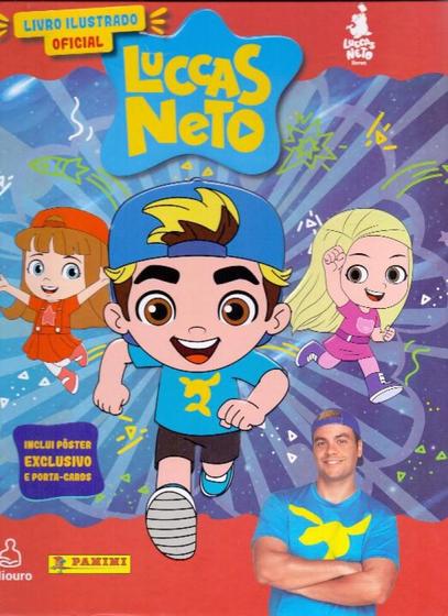Livro Ilustrado - Lucas Neto - PANINI - Álbum de Figurinhas - Magazine ...