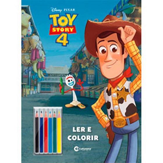 Livro Infantil Colorir TOY STORY C/LÁPIS - Livros de Literatura ...