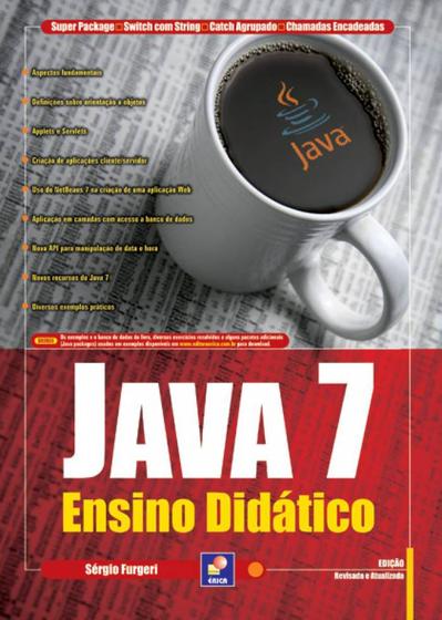 Livro - Java 7 - Ensino didático - Livros de Informática e Tecnologia ...