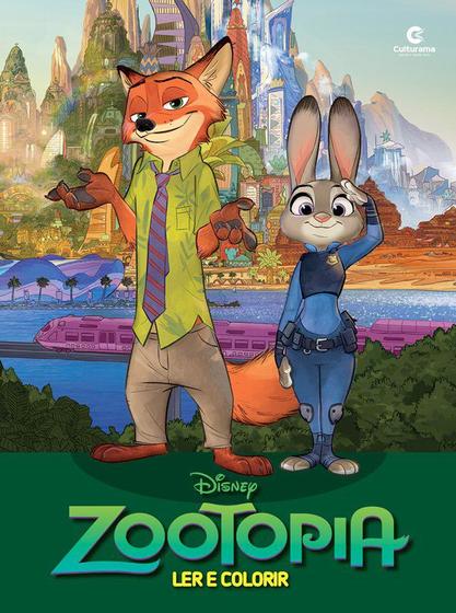 Livro - Livro Gigante Ler e colorir - Zootopia - Livros de ...