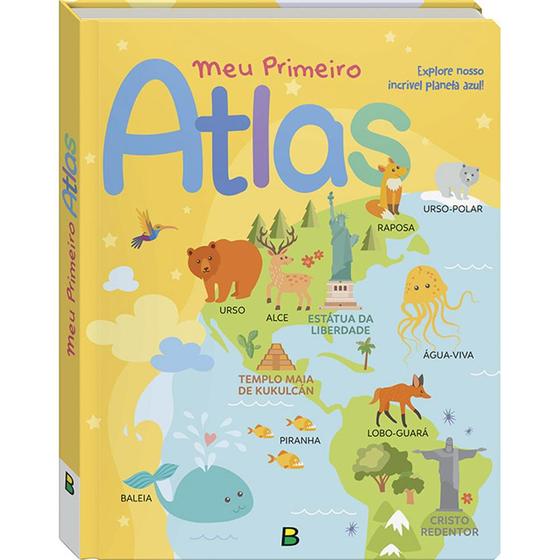 Livro - Meu Primeiro Atlas - Mapas e Atlas - Magazine Luiza