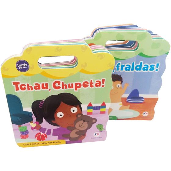 Livro Para Bebê Pediátrico Tchau Chupeta Tchau Fraldas - Livros de ...