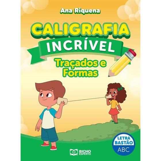 Livro pedagogico caligrafia incrivel letra bastao 4 titulo bicho ...
