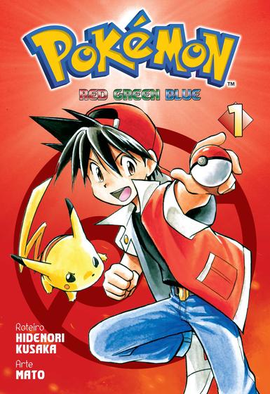 Livro - Pokémon: Red Green Blue Vol. 1 - Revista HQ - Magazine Luiza
