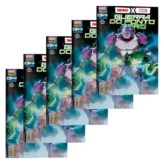 Livros - Pack com 5 edições de Fortnite X Marvel Vol.04 - Editora ...