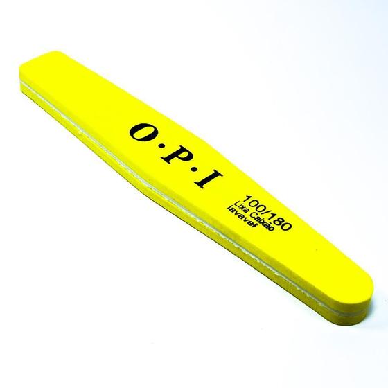 Lixa Buffer OPI FOrmato caixão 100 180 un - Bella Rosa - Lixa de Unha ...