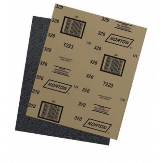 Lixa de Papel Folha Dágua Grana 1200 CAR Silicio - 3m - Lixa D'Água ...