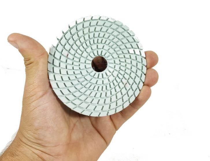 Lixa Diamantada para polir porcelanatos marmores e granitos 100mm ...