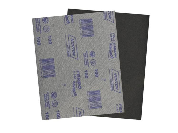 Lixa ferro/metal K-246 G-100 EMBALAGEM C/50 FOLHAS - 05539503253 ...