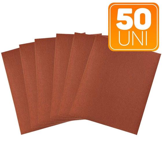 Lixa Massa Trionite Grão 100 225 x 275mm com 50 Folhas - LIXAS TATU ...