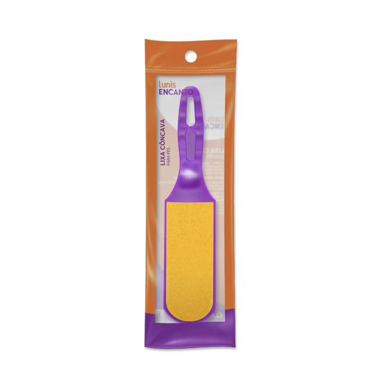 Lixa Para Pes Lunis Encanto Com 1 Concava - Lixa / Esfoliador para os ...