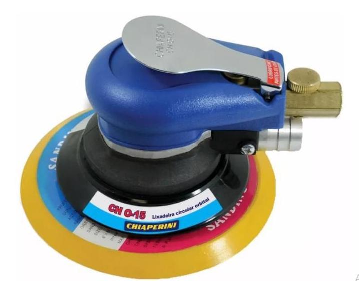 Lixadeira Roto Orbital Pneumatica de 6" CH 0-15 Rokit-Roquite-Hookit ...