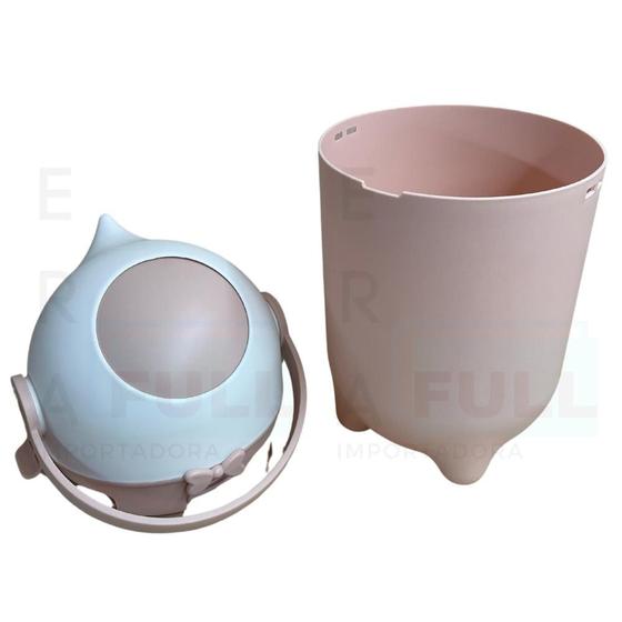 Lixeira Lixo Anti Odor 10L Fralda Bebê Enxoval Quarto Orgânico Resíduo ...