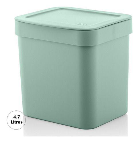 Lixeira Para Cozinha 4,7 L Lixeira De Pia Cesto De Lixo Bancada Trium ...