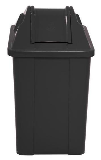 Lixeira plástica 60l quadrada com tampa vai-vem - JSN - Lixeira e Cesto de Lixo - Magazine Luiza