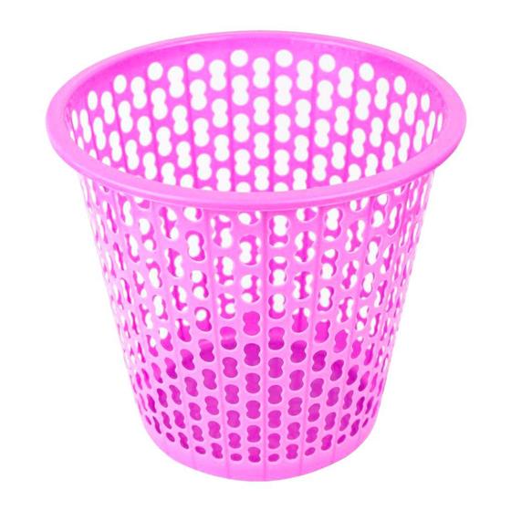 Lixeira Plástica Grande Escritório Roxa 7,5l Vazada - Clink - Lixeira e ...