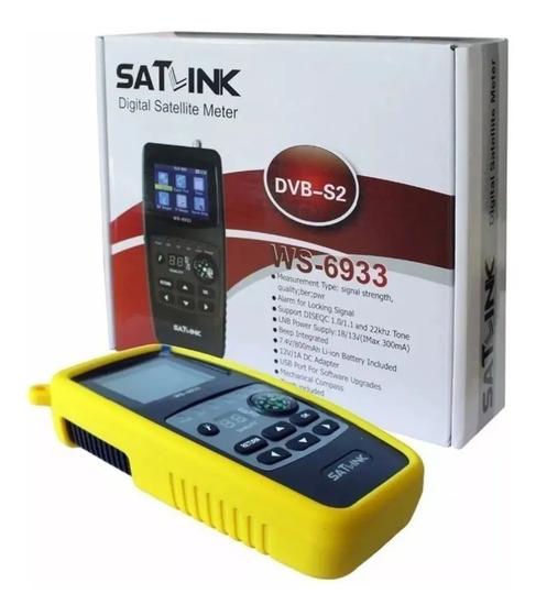 Localizador De Satélite Satlink Ws-6933 digital ACM Atualizado! Pronta entrega no Brasil ...