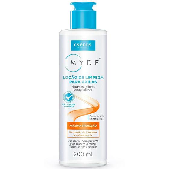 Loção De Limpeza Para Axilas 200Ml Myde - Cséros Cosmetics - Limpeza ...