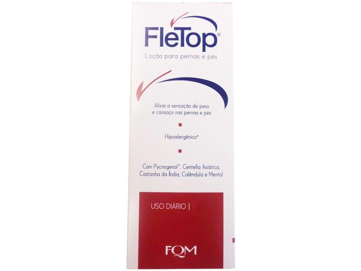 Loção para Pernas e Pés Fletop 200ml - Farmoquímica - Hidratante para ...