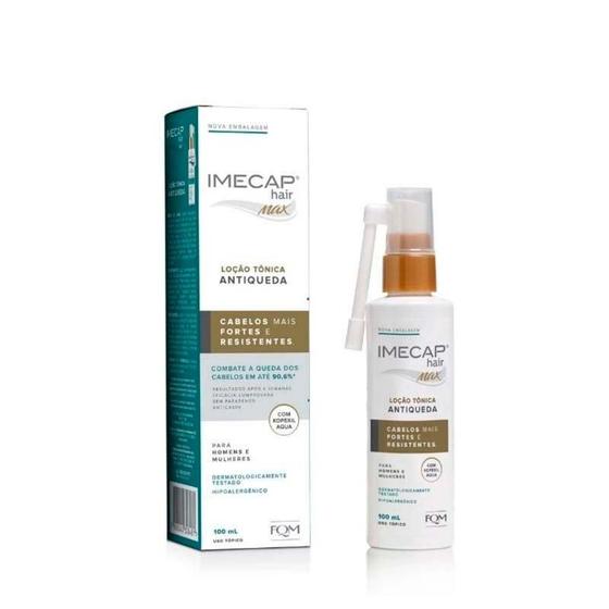 Loção Tônica Imecap Hair Max Antiqueda 100ml - Loção Capilar - Magazine ...