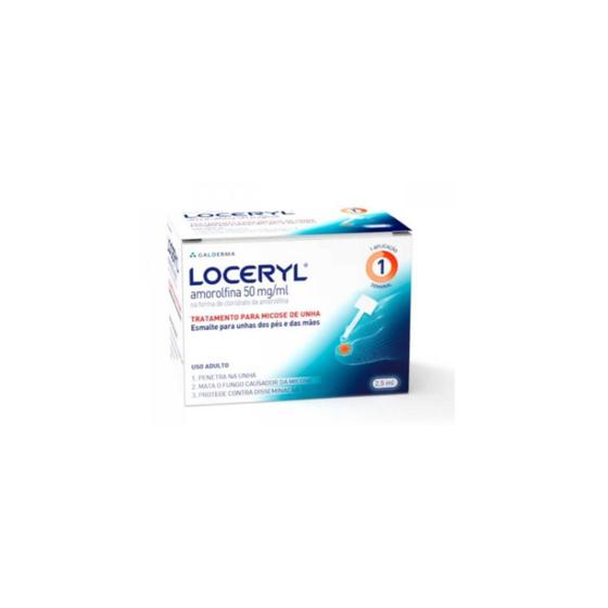Loceryl 5 % Solucao Esmalte 2,5 Ml - Tratamento para as Unhas ...
