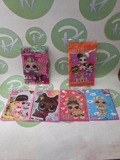LOL SURPRISE! - Card Game / Figurinhas - Kit 50 Pacotes com 4 cards ...