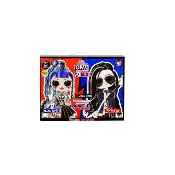 Lol Surprise Omg Remix 2 Pack Rocker Grrrl & Punk Boi - Candide ...