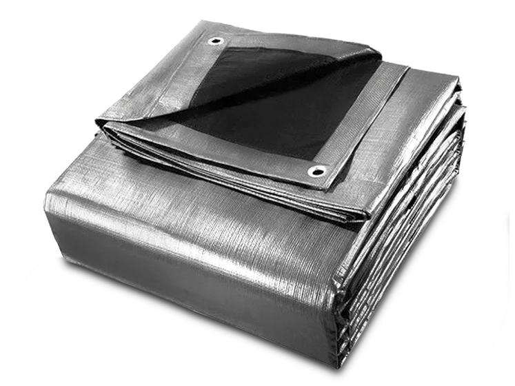 Lona Blackout Cinza Preto 300 Micras Impermeável 3x3 Metros - BRN ...