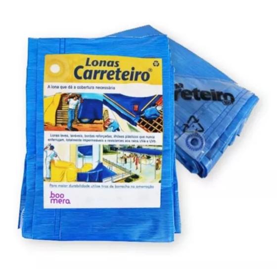 Lona Carreteiro Azul 105 Micras 3x3 Boomera - Lona - Magazine Luiza
