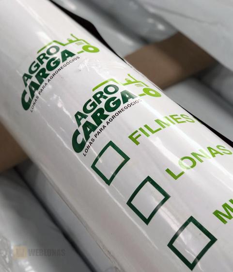 Lona Silagem 6x100 Preta E Branca Dupla Face 200 Micras 100x6 - Carga ...