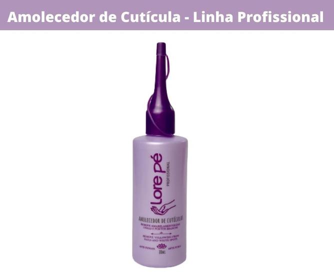 Lore Pé Emoliente Amolecedor de Cuticulas Anti Fungos para Manicure ...