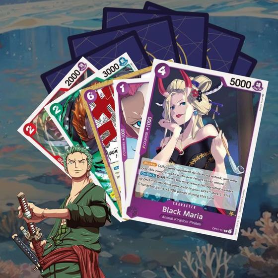 Lote 50 cartas One Piece aleatórias até 3 cópias de cada - Bandai Nanco ...