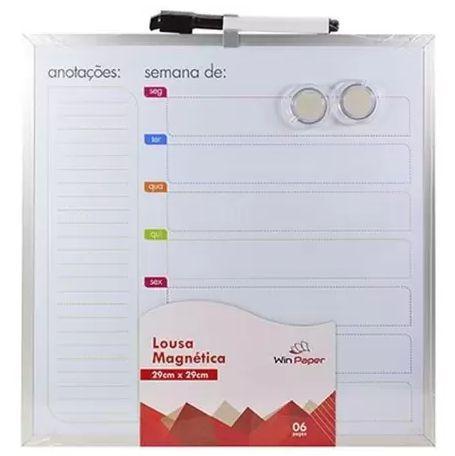 Lousa Magnética Anotações Semanal - Win Paper - Lousas Infantil ...