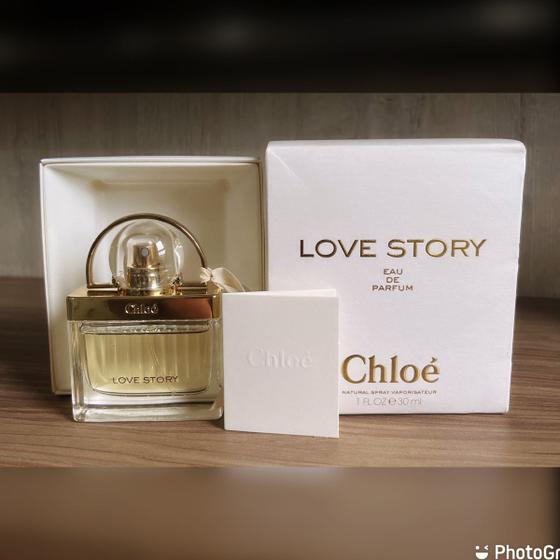 Love Story Chloé - Perfume Feminino - Eau de Parfum - 30ml - Original - Selo Adipec e Nota ...