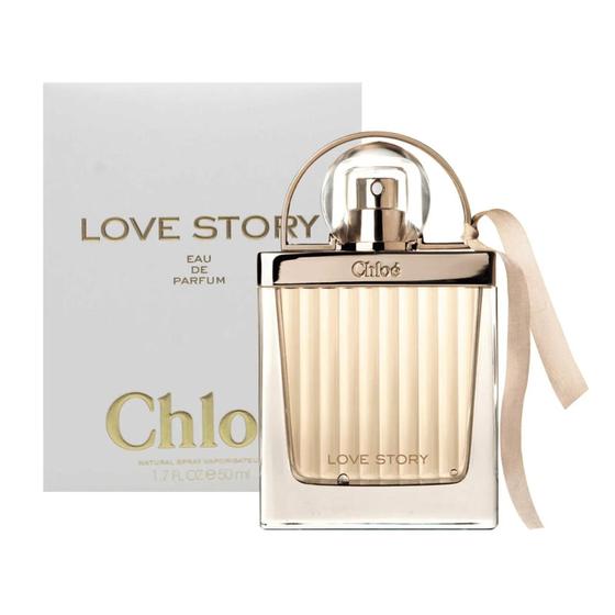 Love Story Chloé - Perfume Feminino - Eau de Parfum - 50ml - Original - Selo Adipec e Nota ...
