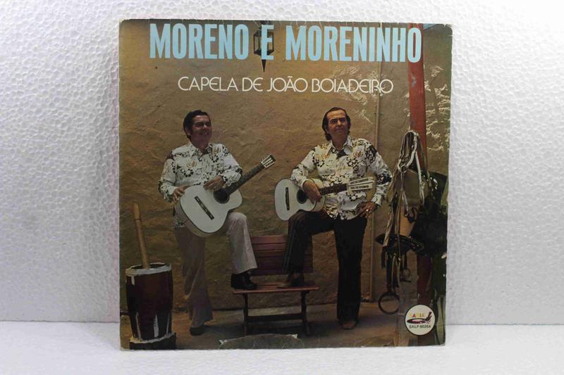 Lp Vinil Moreno E Moreninho Capela Do Joao Boiadeiro Sabia