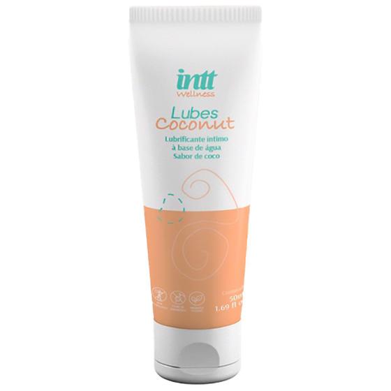 Lubrificante Íntimo com Aroma de Coco Intt Lubes Coconut - 50ml ...