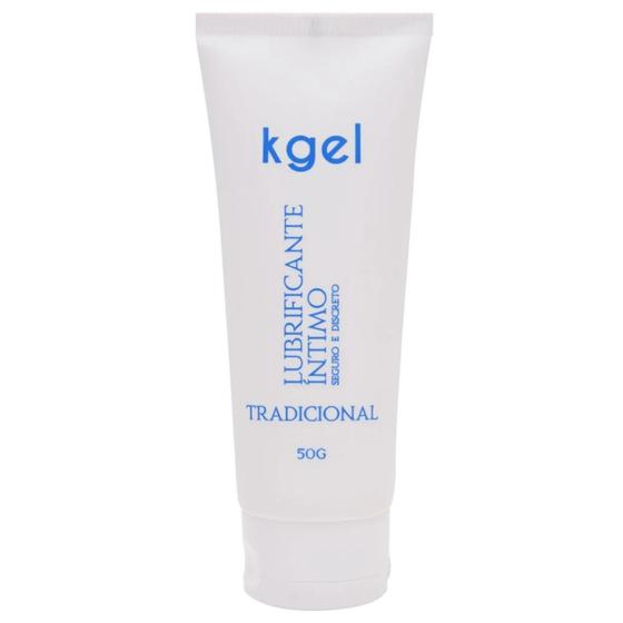 Lubrificante Íntimo Tradicional 50g Kgel à Base de Água Toque Suave e ...