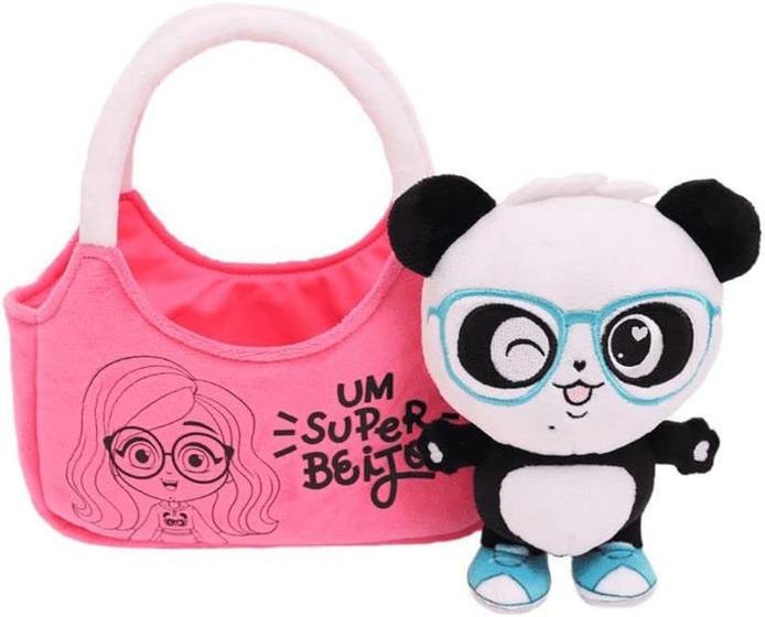 Luluca panda na bolsinha olhos piscando - FUN - Pelúcia - Magazine Luiza