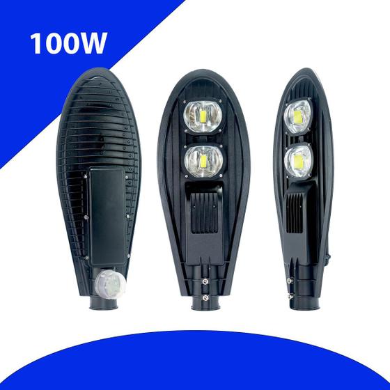 Luminária 100W De Rua Pública Pétala Led Branco Frio IP67 - LED ...