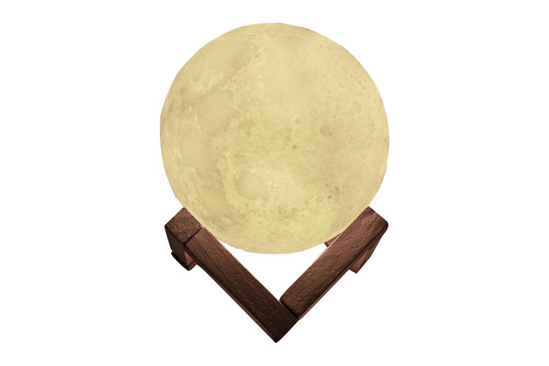 Luminaria 3D Lua Cheia 15Cm Usb Touch - Lua Lumi - Luminária - Magazine ...