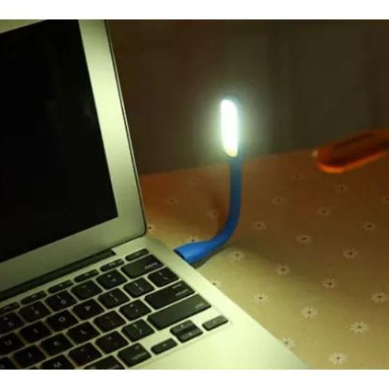 Luminária Colorida Luz Led Usb Notebook Flexível Leitura - Led Lamp ...