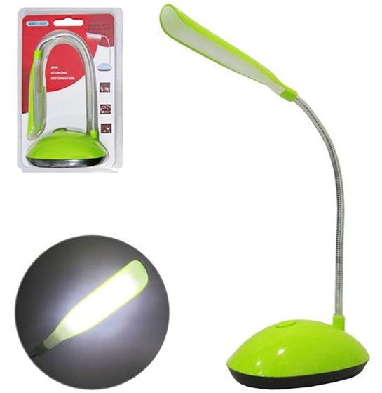 Luminaria De Mesa Flexivel Com Base De Plastico Colors A Pilha - 20 ...