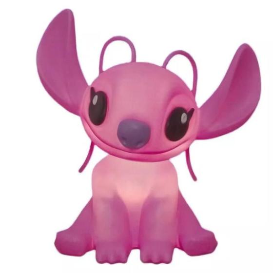 Luminária De Mesa Infantil Angel Stitch - Disney - Luminária Usare ...
