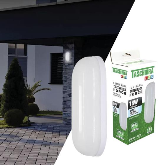 Luminária de Parede Led Arandela Externa Tartaruga Force LED 18W IP 65 ...
