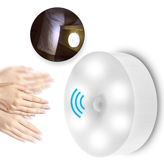 Luminaria De Teto Led Spot Sensor Escada Corredor Armario - Hxt ...