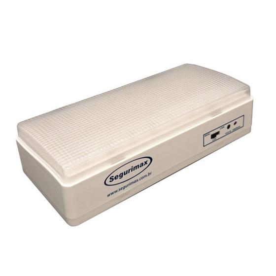 Luminaria Emergencia Led Segurimax 200 Lumens 25113 - Luminária de Emergência - Magazine Luiza