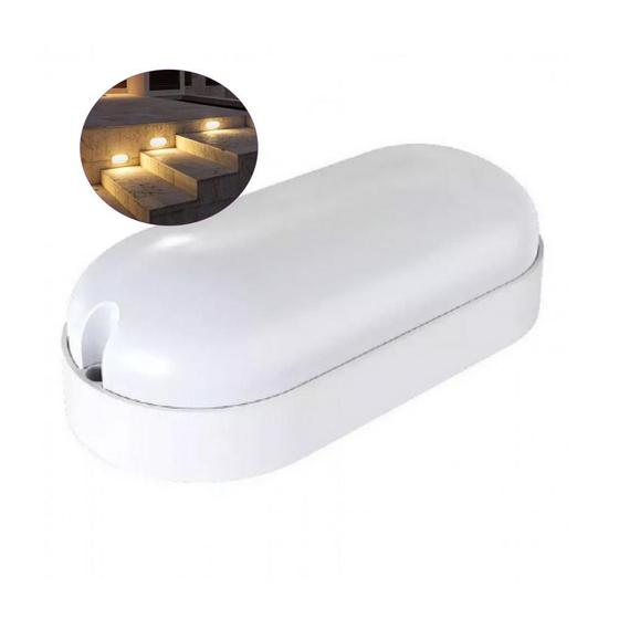 Luminária Externa Arandela Led 8W Tartaruga 3000K Bivolt Pequena - Galaxy - Luminária Tartaruga ...