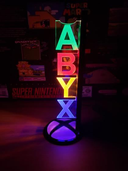 Luminária Gamer XBOX (torre) - Luminária Led - Luminária - Magazine Luiza